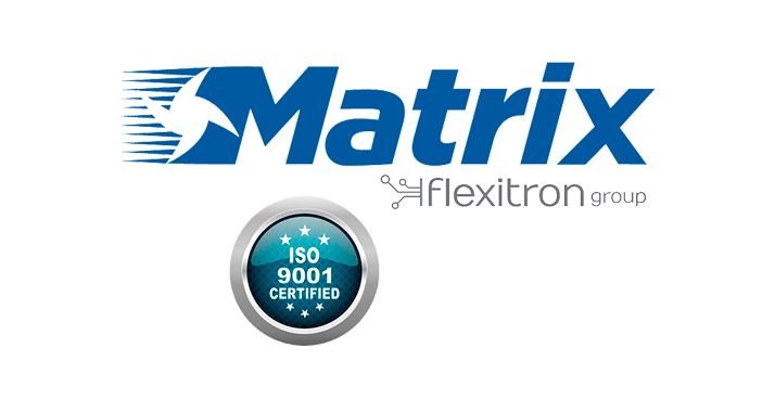 Matrix Electrónica has been certified to the ISO 9001 - MATRIX electrónica