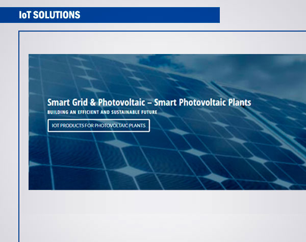 Smart PV Solution - Smart Photovoltaic Plants - MATRIX electrónica