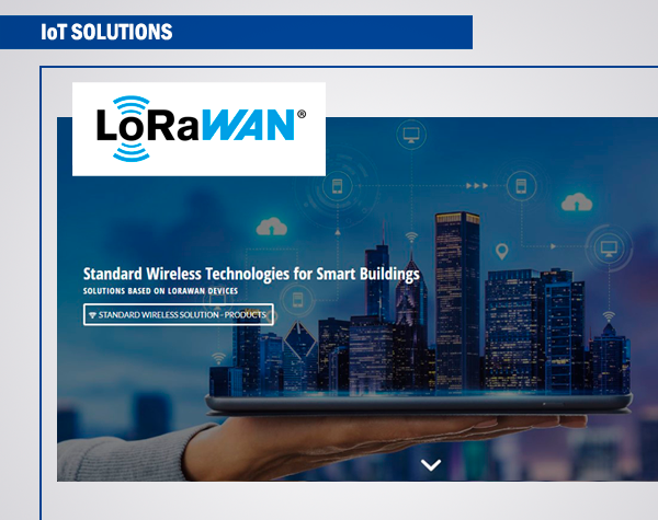 Soluciones LoRaWAN - Smart Building - MATRIX electrónica